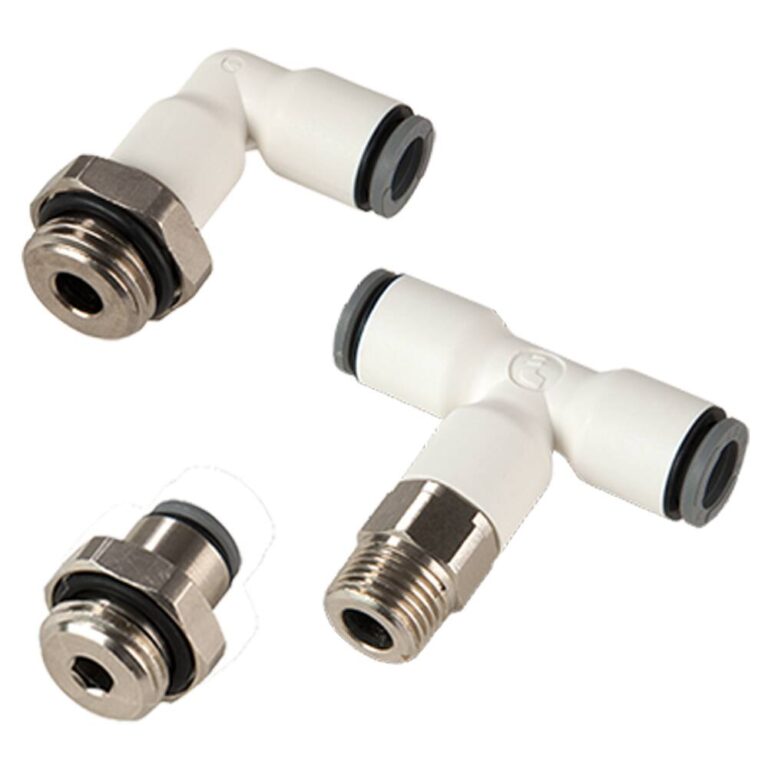 LIQUIfit Push-In Fittings with Metal Adaptors